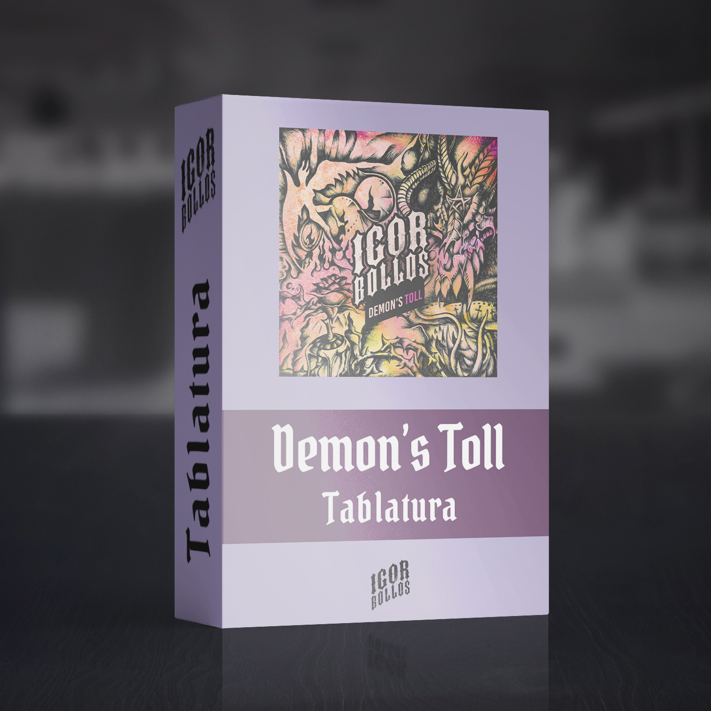Guitar tab – Demon’s Toll – igorbollos.com